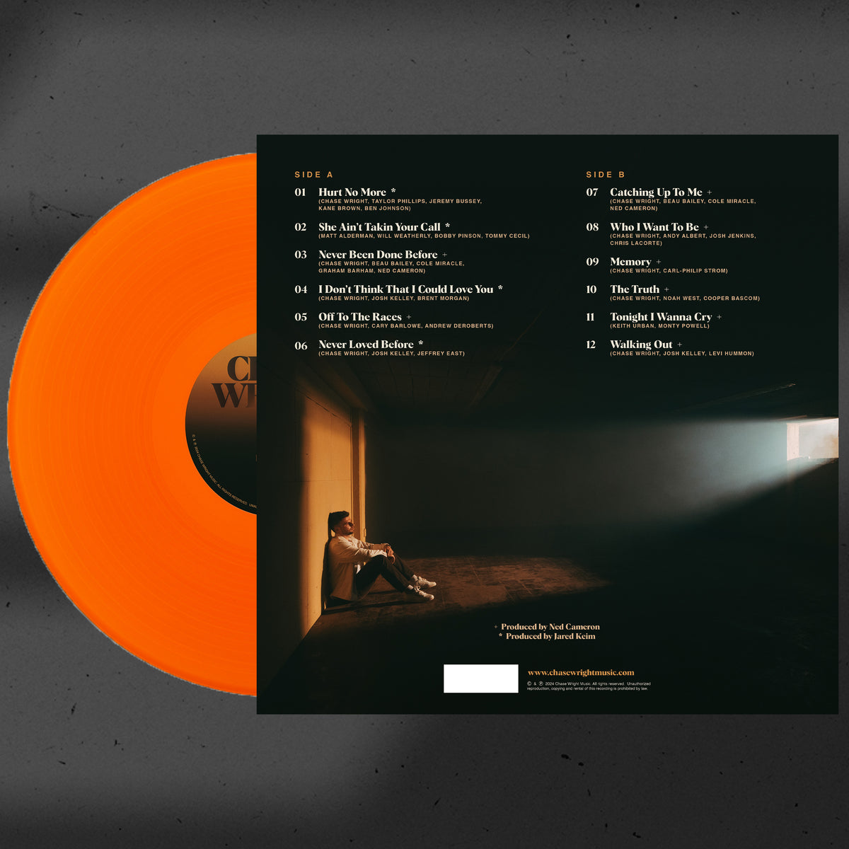 (Signed) CHASE WRIGHT - LETTING GO - Limited Edition Vinyl Record ...